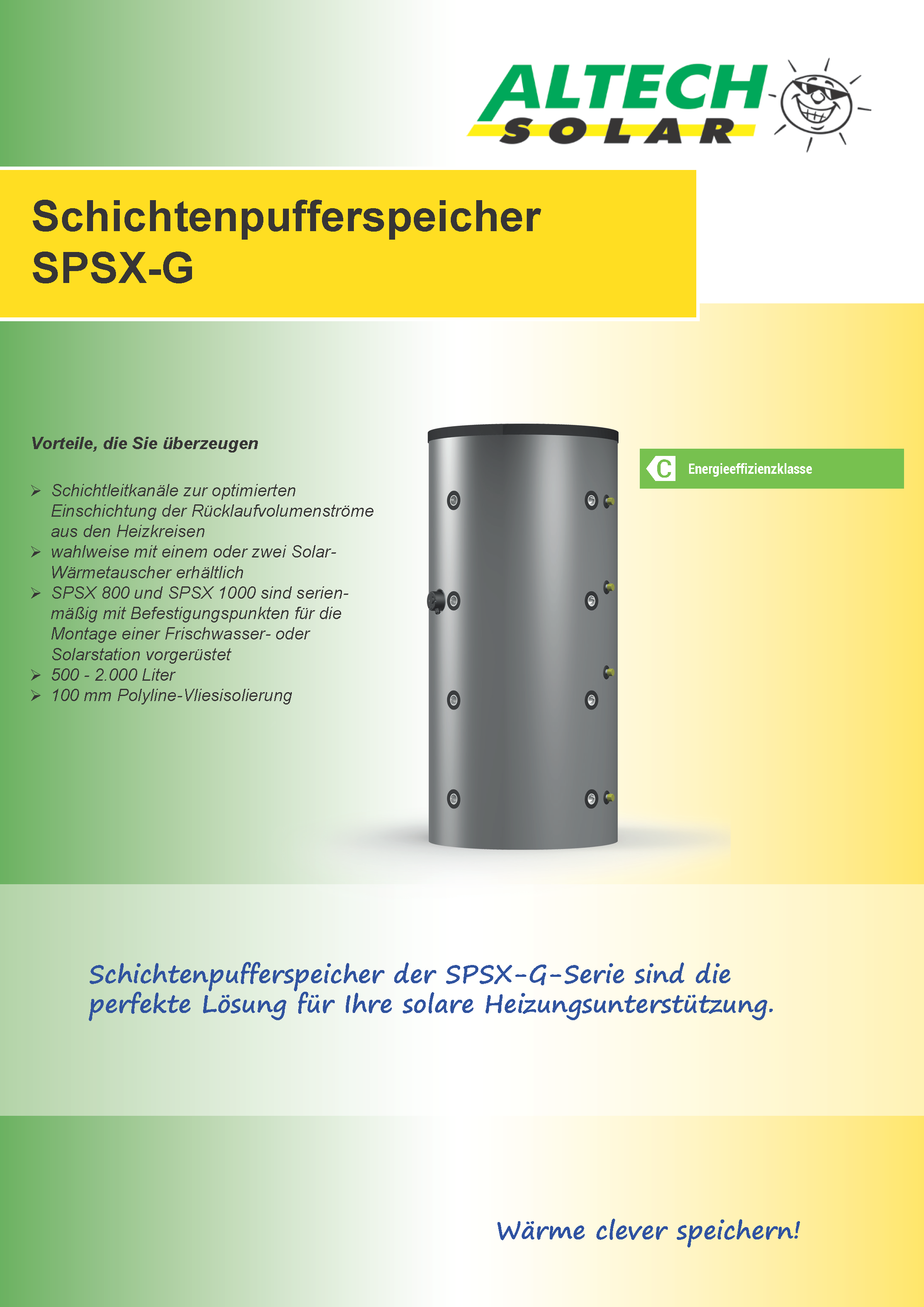 ALTECH SOLAR - SPEICHER